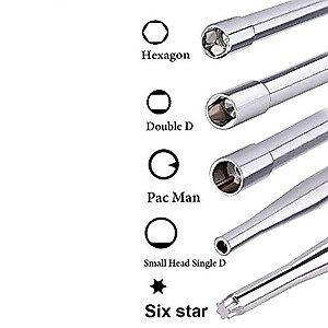 10 Pcs Carburetor Adjustment Tool Screwdriver Kit for Common 2 Cycle Carburator Adjusting Small Engine Carb Tune up Adjusting Tool - Carb Tool Kit, Carburetor Adjuster Tool