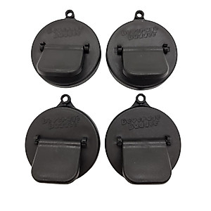 Beverage Buddee Can Cover - Best Can Cover For Standard Size Soda/Beer/Energy Drink Cans - Made In The USA - BPA-PCB Free - 4 pack (Black)