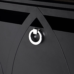 Fylbinye 28 Inch Propane Fire Pit Table, Outdoor Gas Fire Pit, 50,000 BTU Auto-Ignition Square Gas Firepit Table with Lid, Ceramic Tabletop Steel Base Fire Stones Water-Resistant Cover for Patio