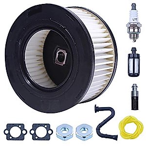 Mtanlo Air Fuel Filter HD2 for Stihl MS261 MS271 MS291 MS311 MS341 MS391 MS261C MS271C MS362C Chainsaw Maintenance Tune Up Hi-Flow Pleated Cleaner Service Kit 1141 120 1604