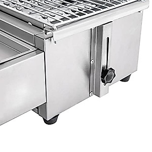 Stainless Steel Gas Grill BBQ Stove, 2 Burner Portable Gas BBQ Grill Tabletop Gas Grill Outdoor Patio Garden Barbecue Grill Cooking Camping or Tailgating