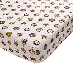 Brandream Jungle Crib Bedding Sets for Boys Elephant Animal Zoo Nursery Baby Bedding Set Zebra Giraffe Monkey Hippo Owl Bear 3D Pattern | 3-Piece Nursery Set | Baby Comforter, Crib Sheet, Crib Skirt