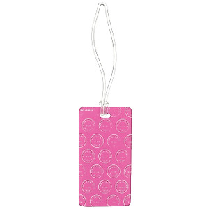 Lewis N. Clark Tag: Travel Accessories, Cruise Luggage Tags for Women + Men, Luggage Identifiers + Name Tag, Pink