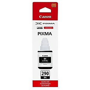 Canon CanonInk 1595C001 GI-290 Black Ink Bottle, Compatible to PIXMAG4200, PIXMA G3200, PIXMA G1200,PIXMA G2200 and PIXMA G4210