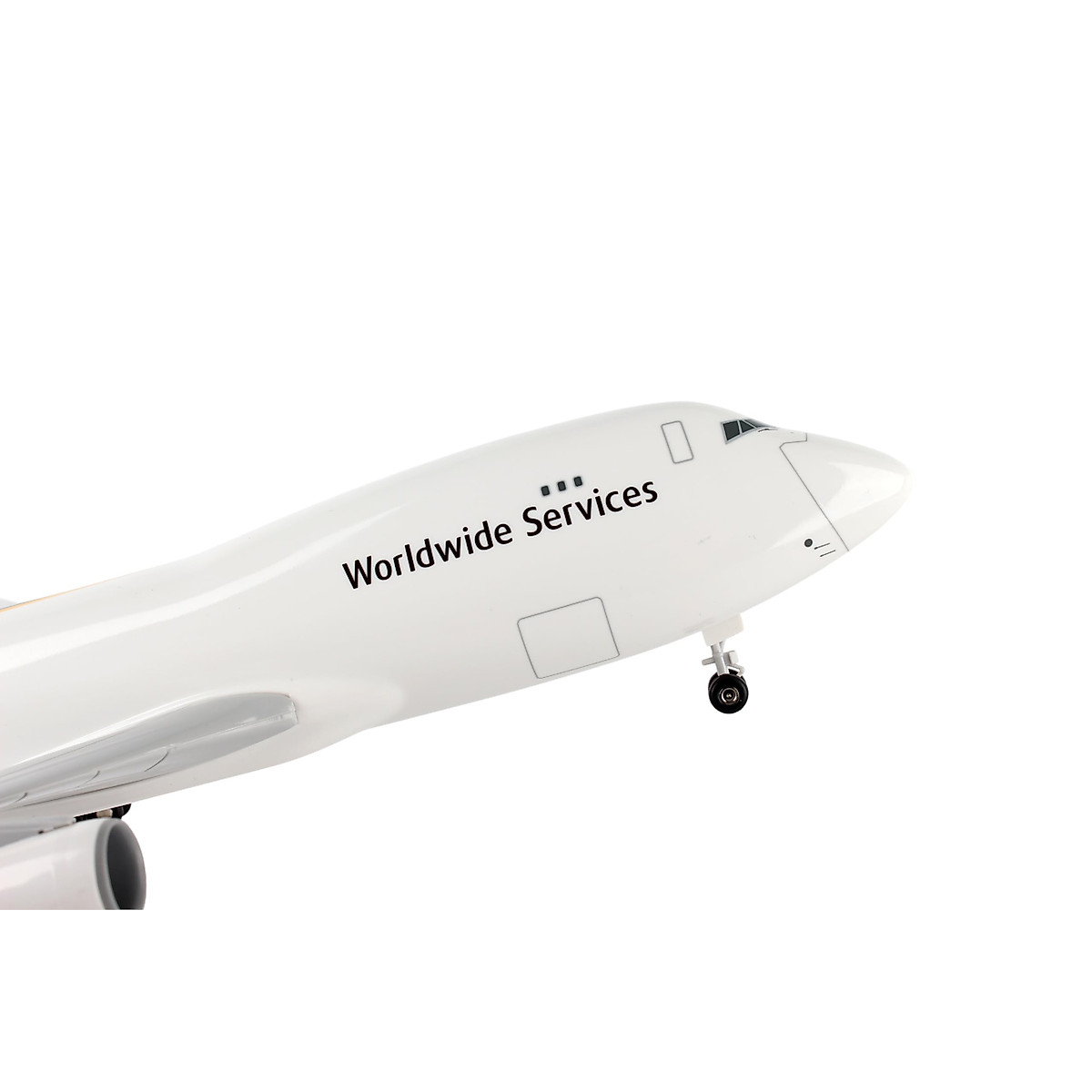Daron Skymarks Ups 747-400F Airplane Model Building Kit with Gear 1/200-Scale
