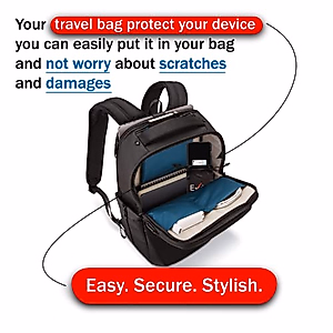 EVDO-LINK Bundle for Inseego 5G MiFi® M2100 Hotspot | Global 5G Mobile Portable WiFi with Case and Extra Battery for All Day Battery Compatible with Verizon