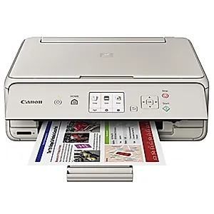 Canon Office Products PIXMA TS5020 GY Wireless color Photo Printer with Scanner & Copier, Gray