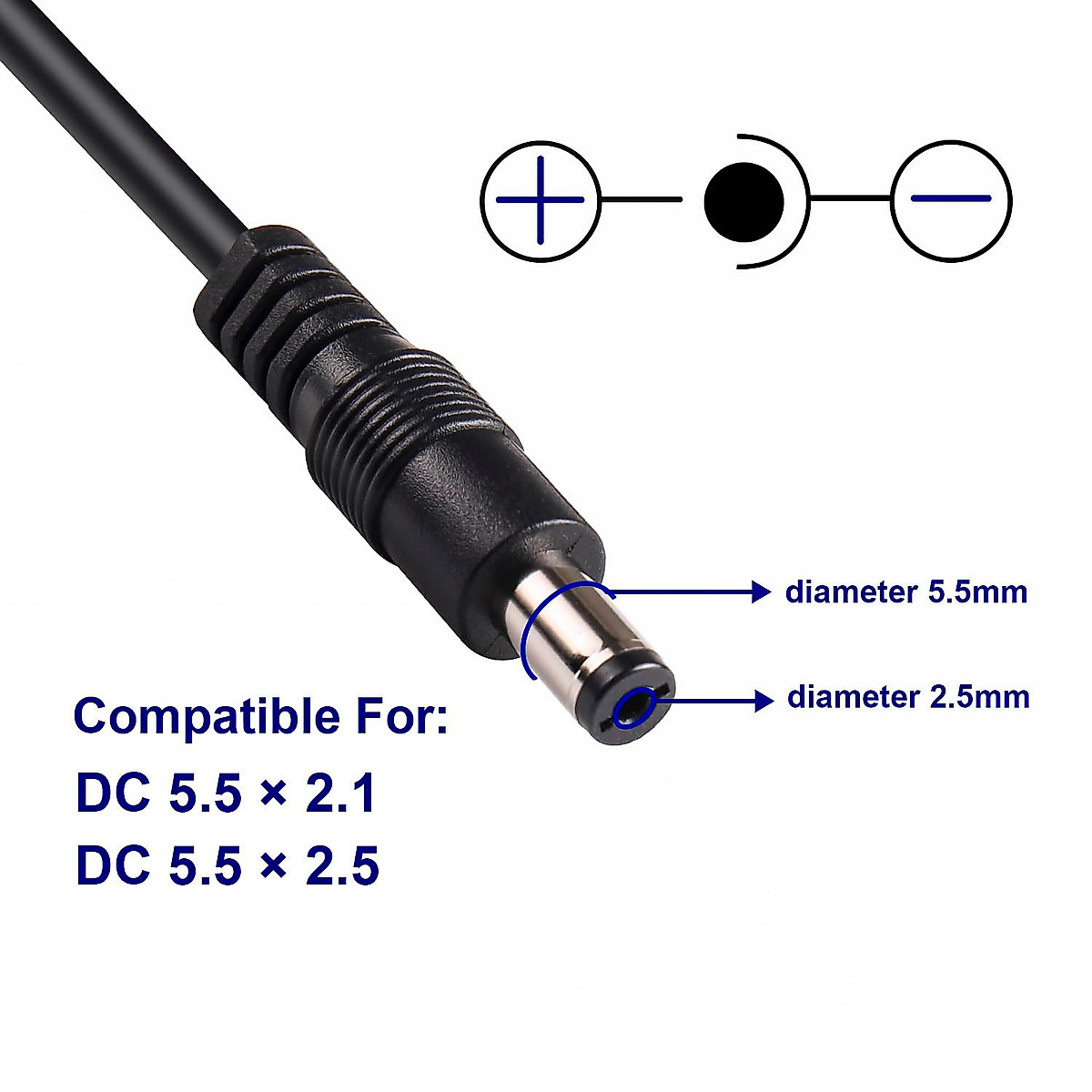 42V 2A Charger 1 Prong for 36V Lithium Ebike Escooter Compatible with Gotrax and All Brands' Electric Bike Scooter 5.5mm Plug