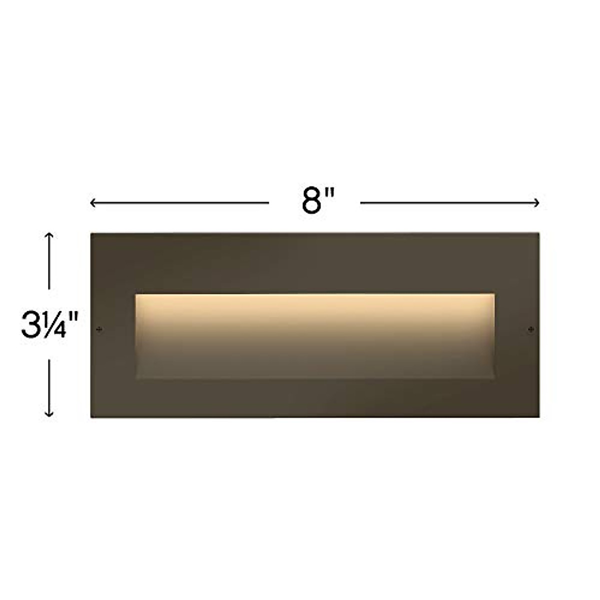 Hinkley 1565 Landscape Taper, Step Light, Bronze