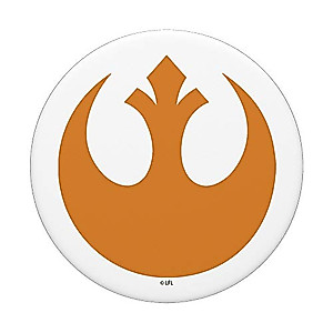 Star Wars Rebel Symbol Orange PopSockets PopGrip: Swappable Grip for Phones & Tablets