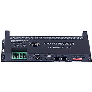30 Channel DMX decoder 512 RGB LED Strip Controller DMX dimmer DC9V-24V 2A/CH