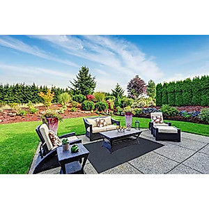 Large Custom Cut-to-Fit Trade-Show Area Rug Carpets, Custom Sizing Available to Choose from (12x16, Espresso) NC