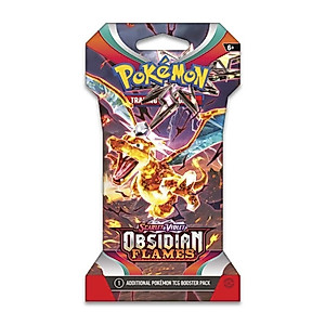 Pokemon Scarlet & Violet 3 Obsidian Flames Sleeved Booster 8 Packs