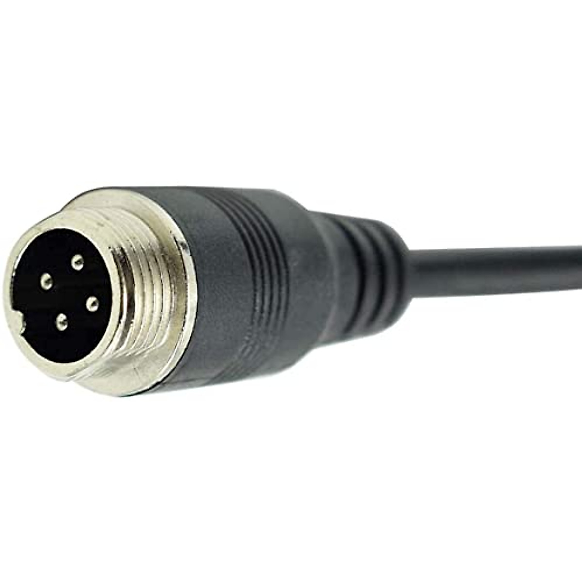 AccuGPS 30FT/10M Car 4Pin Aviation Video Extension Cable for, CCTV Rearview Camera