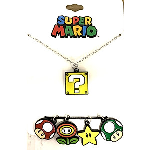 Nintendo Necklace Set - Super Mario