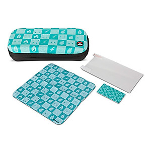 PowerA Protection Case Kit for Nintendo Switch Lite - Pokemon Checkerboard: Turquoise