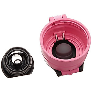 Zojirushi SD-JK06-BP Water Bottle, Direct Drinking, Stainless Steel Cool Bottle, 1.2 fl oz (0.6 L), Pink Black