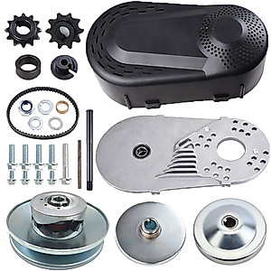 Torque Converter Go Kart Clutch 3/4 inch 10T 40/41 & 12T 35 Chain Drive Belt Pulley Replace for Manco Comet TAV2 Mini Bike, 30 Series