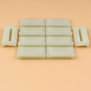 Corolado Spare Parts, 10Pcs/Lot Chain Guide Runner/Bumper Strip for Husqvarna 61 Up to 576 Xp Chainsaw #501517201