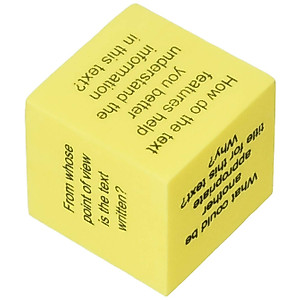 Teacher Created Resources Foam Nonfiction Comprehension Cubes (TCR20703)