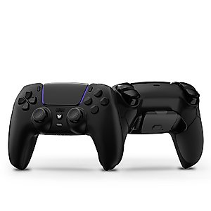 HEXGAMING HEX Esports Rival Elite Controller 2 Paddles & Interchangeable Thumbsticks & Hair Trigger Compatible with ps5 Customized Game Controller PC Wireless FPS Gamepad - Black