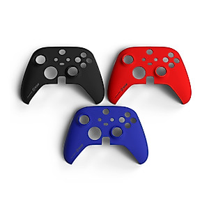 SCUF Instinct Controller Removeable Faceplate Kit - Anti Friction Rings - Xbox Series X, S, Xbox One - Red