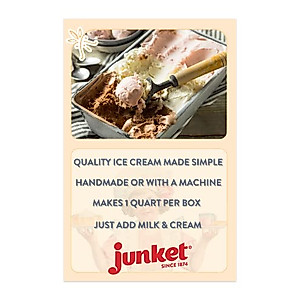 Junket Ice Cream Mix Very Vanilla, 4 Ounce (Pack of 3)