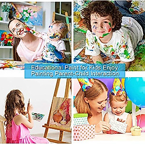 Tookeen Paint by Numbers Kits for Childrens and Adult Beginners - Color Painting DIY Craft Kits - 20x16 Inch Acrylic Oil Painting On Canvas- Painting Set for Boy, Girl, Colorful Dolphin