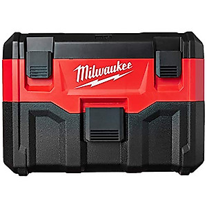 Milwaukee 0880-20 18-Volt Cordless Wet/Dry Vacuum, Red