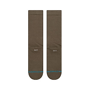 Stance Icon Crew Socks (Large, Green)