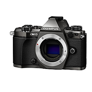 OM SYSTEM OLYMPUS OM-D E-M5 Mark II Limited Edition Digital Camera (Titanium) (Body Only)