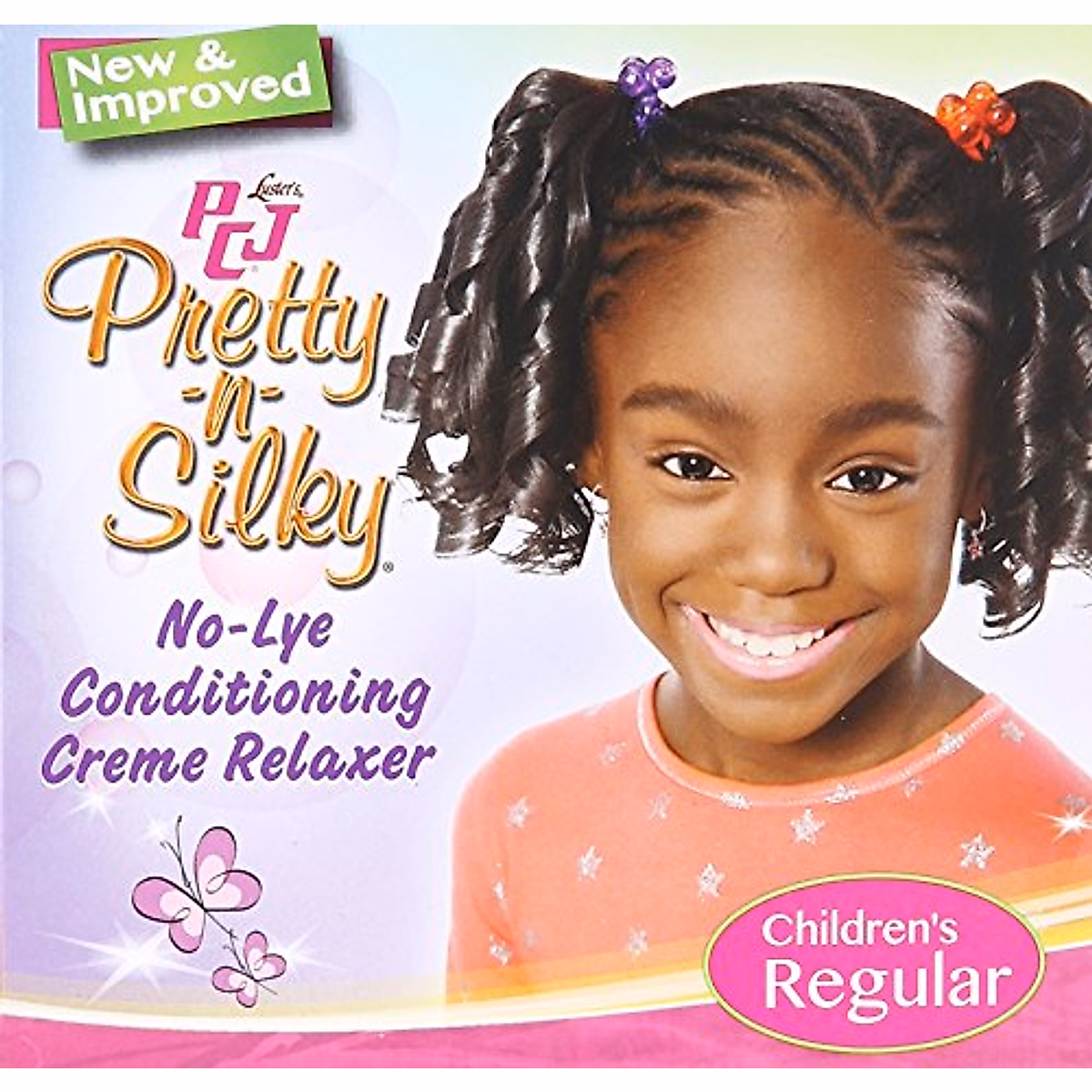Luster's PCJ Pretty N Silky No Lye Conditioning Relaxer Children's, Regular