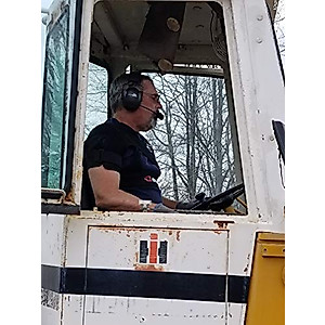 Rifleman Bluetooth Communicator Electronic Ear Muffs, NRR 25 Hearing Amplification and Protection, Headset with Microphone, Perfect for Hunting, Shooting Ranges, & Gaming, Black