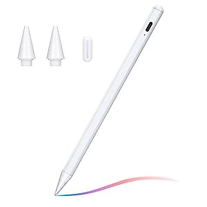 Stylus Pen Compatible with (2018-2020) Apple iPad, iPad Pencil with No Lag, High Precision, Tilt, Palm Rejection, for iPad 6th, iPad Mini 5th, iPad Air 3rd Gen, iPad Pro (11/12.9")