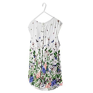 HANGERWORLD White Plastic Hangers 10 Pack - 14inch No Shoulder Bump, Slim Space-Saving Hanger