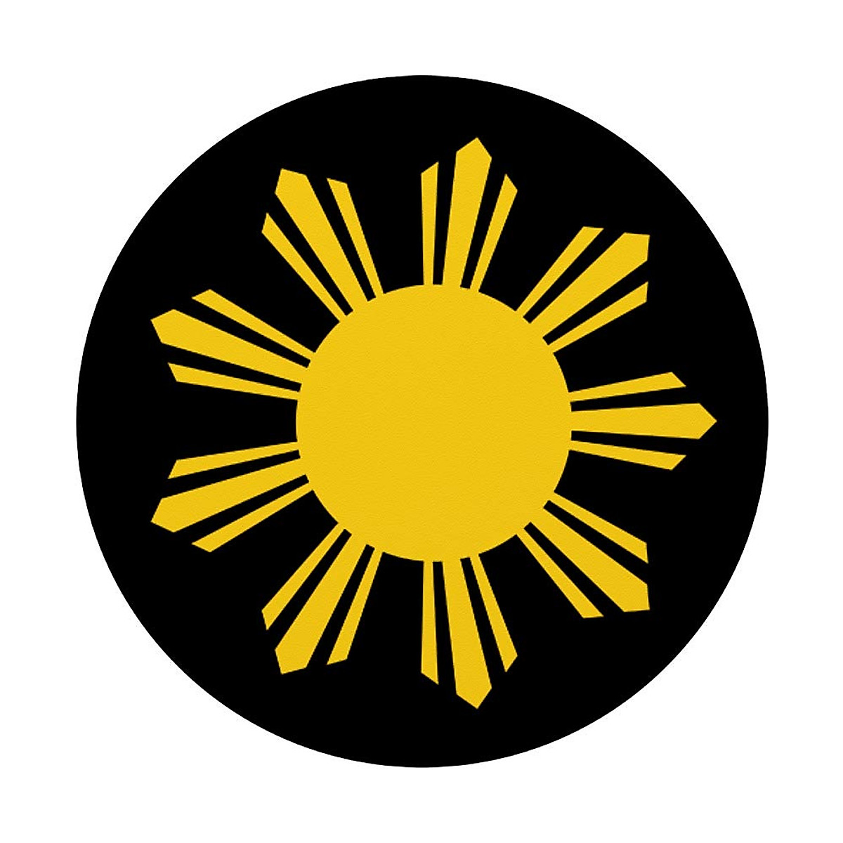 Filipino Flag Sun with Ray, Philippine Pride PopSockets PopGrip: Swappable Grip for Phones & Tablets
