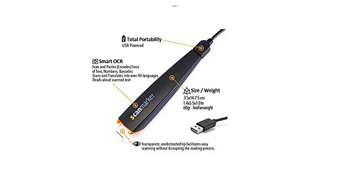 Scanmarker Digital Highlighter: OCR Pen Scanner for Mac & Windows