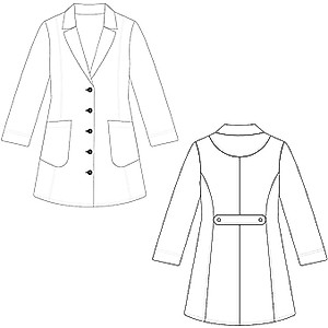 HEEDFIT Premium Quality White Lab Coats for Women, A Full White Poly-Cotton 35” Long Reusable Women's Lab Coat WHITE M