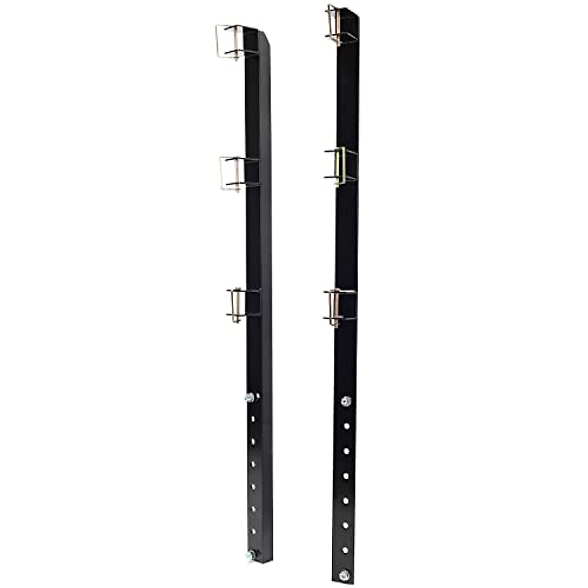 ECOTRIC Heavy Duty 3-Place Edgers Gas Weeder Trimmer Rack Holders for Open Landscape Trailer