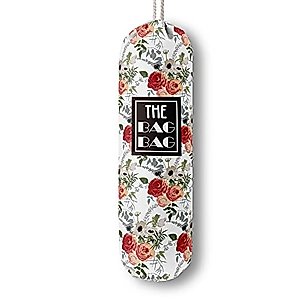 Funny Flower Bag Bag, Grocery Bags Holder Organizer For Shopping Bags, Wall Mount Plastic Bags Storage Container Dispensers, Gift For The Preferred Family And Friends