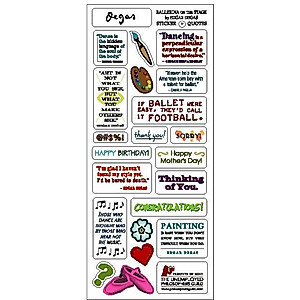 Quotable Notables Card: Degas' Ballerina