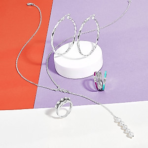 Silpada 'Whimsical' Sterling Silver Mother-of-Pearl Ring, Size 7, Size 7