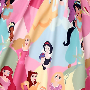 Disney Girls Dress and Cardigan Sets 2PCS Toddler Girl Print Sleeveless Dress and Long Sleeve Cardigan Set Pink 2 Years