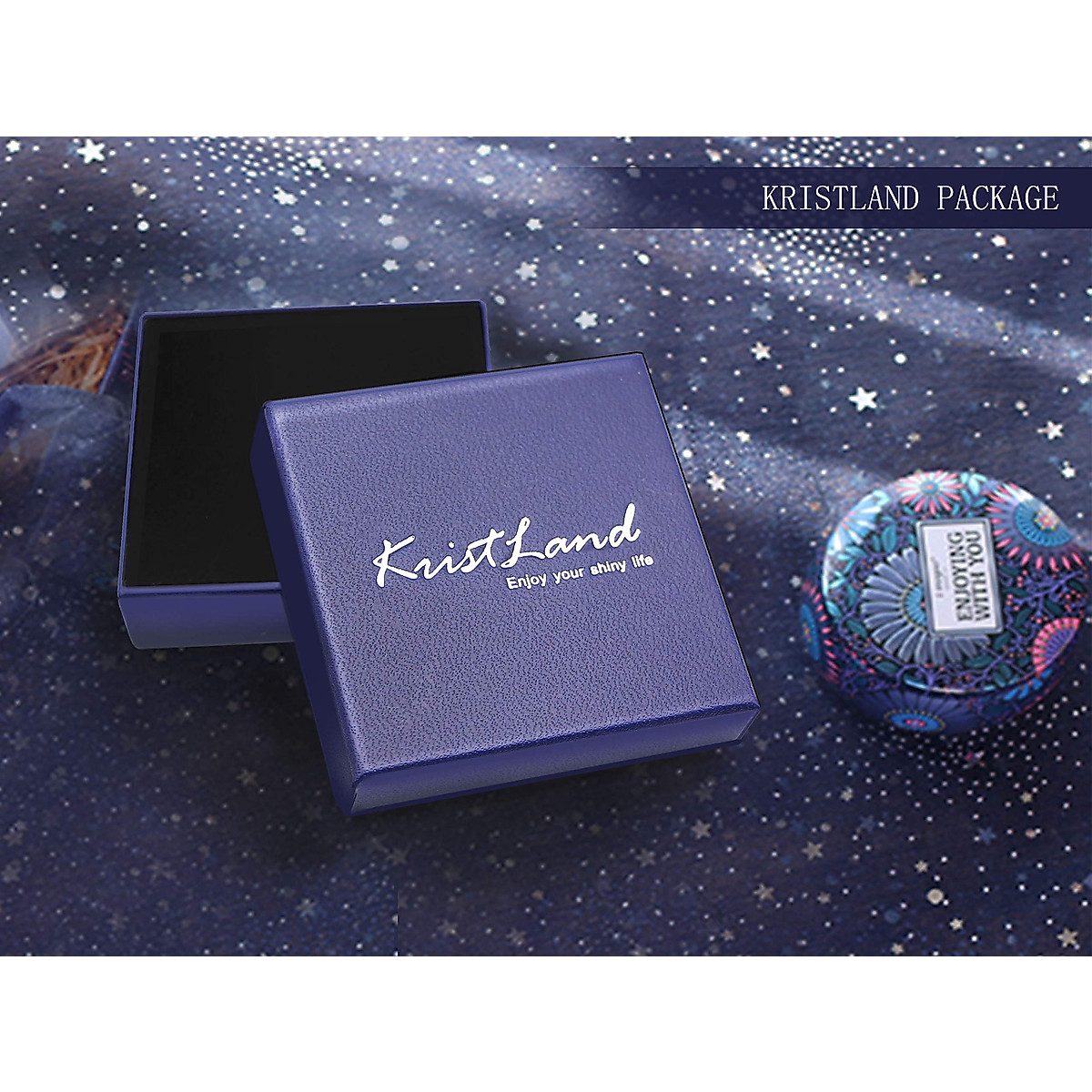 KristLand - S925 Silver/Alloy Hook Sleek Chain Tassel Drop Earrings Long Crystal Fringe Dangle Simple Dainty Earrings Tassel Earrings A Zircon Silver