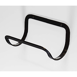 Mango Steam Wall Mounted Wine Rack, Set of 3, Black (Mounting Hardware Included)