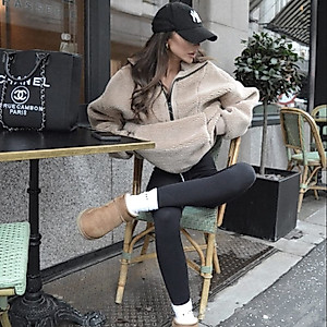 3 Pack Leggings for Women-No See-Through High Waisted Tummy Control Yoga Pants Workout Running Legging 01-Black