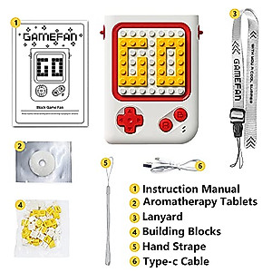 MONTENMIN Portable Mini Fan Rechargeable Battery-Operated Handheld Fan with Adjustable Lanyard, 3 Speeds Vertical Air Flow Personal Desk Fan with Aromatherapy Pad for Kids Home Office Outdoor Travel