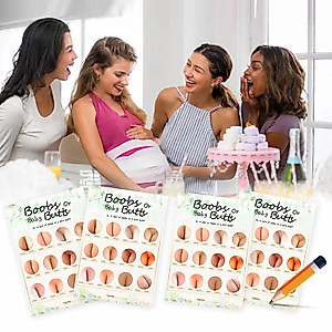 OLOUTAB 30 Baby Shower Games for Boy or Girl-Gender Neutral,Hilarious,Fun and Easy to Play,with Answer Keys