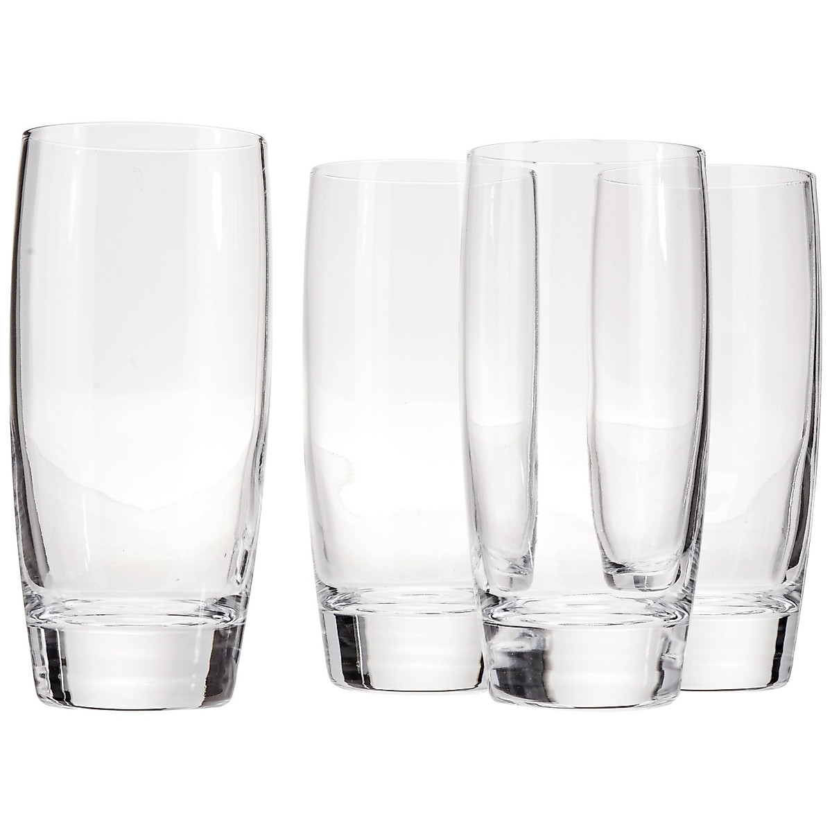 Luigi Bormioli Michelangelo Beverage Glasses, Set of 8 | Clear Glass Drinkware