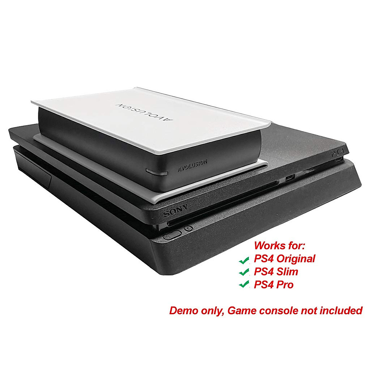 Avolusion PRO-5X Series 8TB USB 3.0 External Gaming Hard Drive for PS4 Original, Slim & Pro (White)